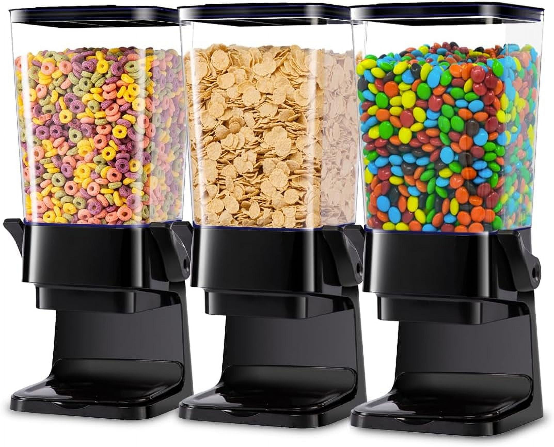 Cereal Dispenser Countertop, Dry Food Dispenser, Cereal Container ...