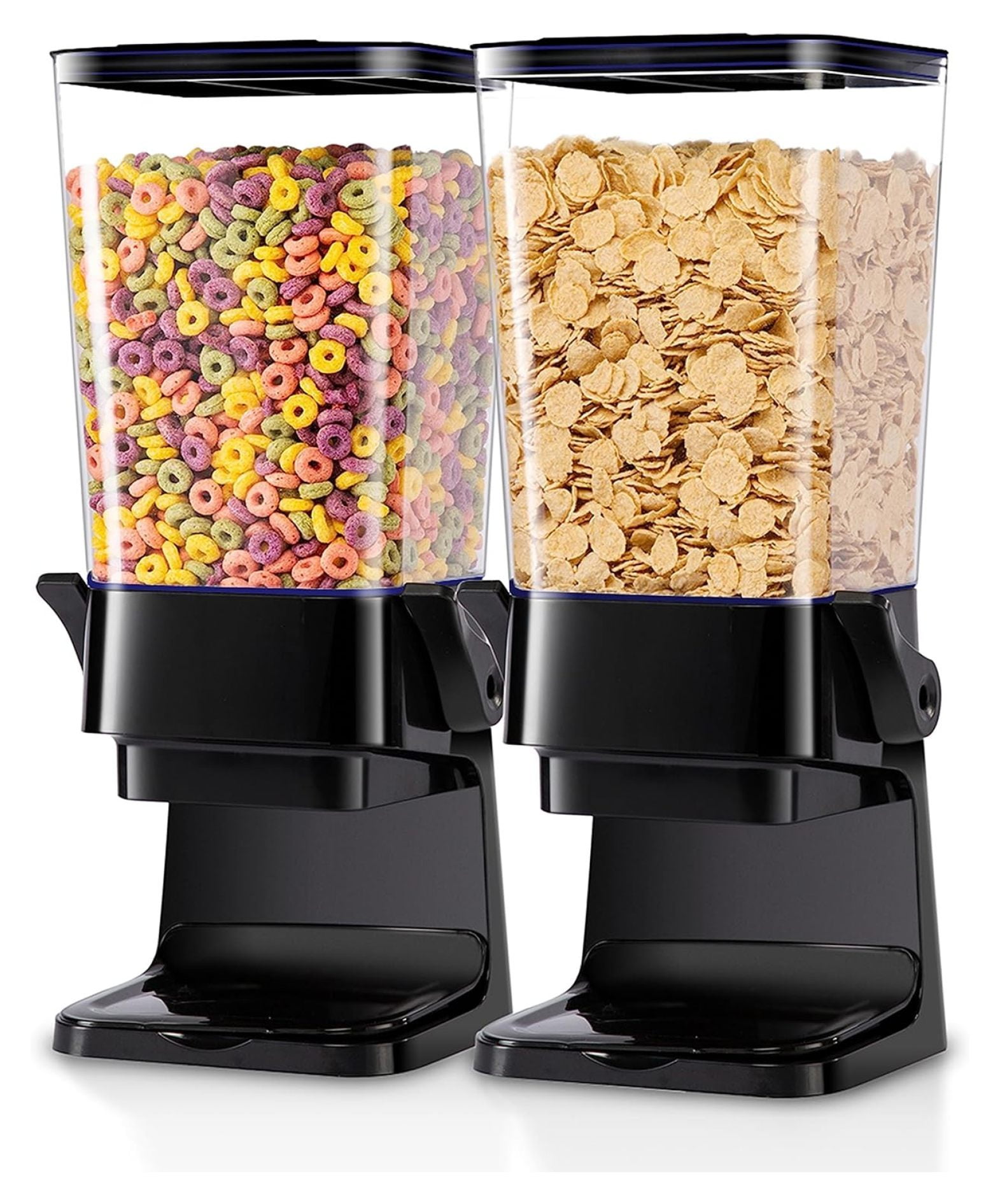 Cereal Dispenser Countertop with lids, 5L Organization and Storage ...