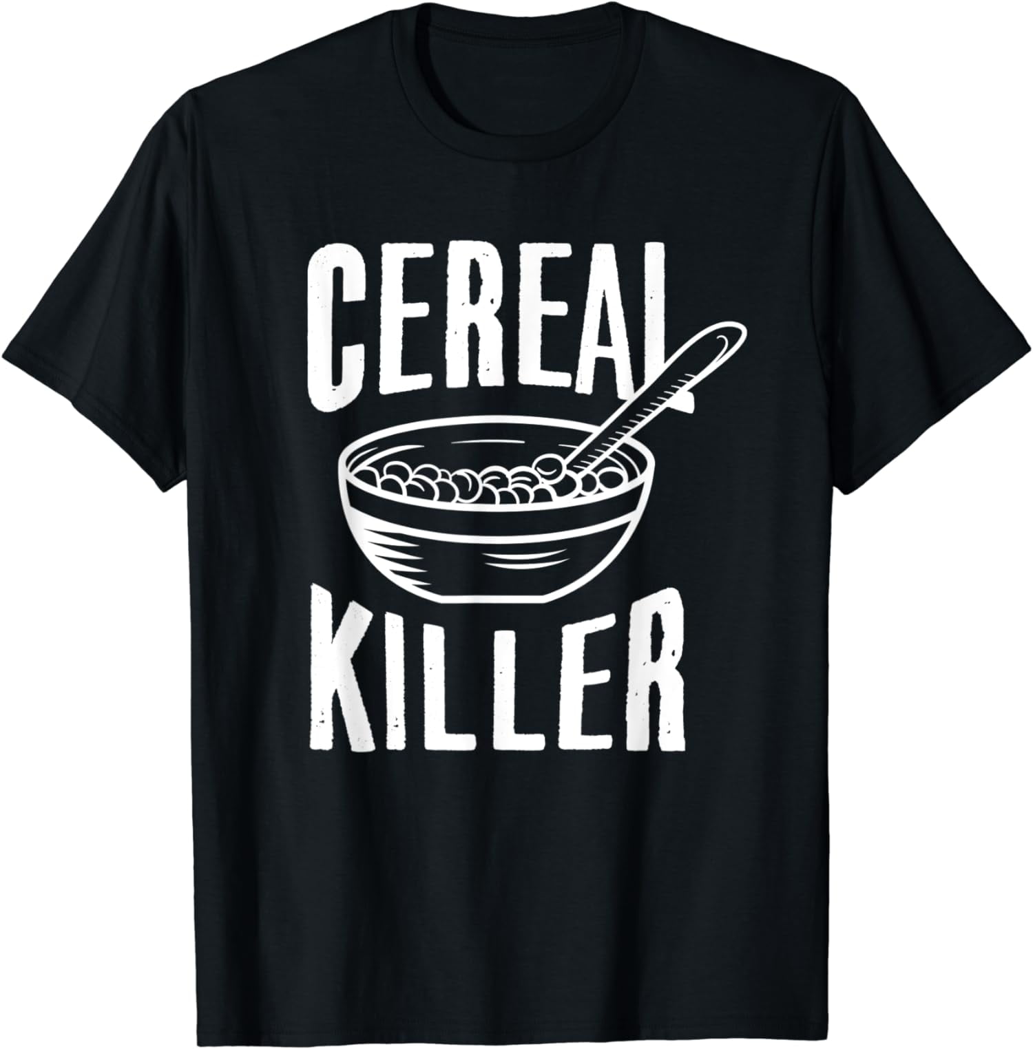 Cereal Killer Serial Food Milk Funny Humor Men's T-Shirt - Walmart.com