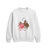 Cereal Monsters Colorful Cartoon Retro Funny Breakfast Art Sweatshirt ...