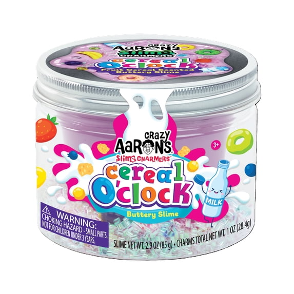 Crazy Aaron‚Äôs, Slime Charmers, Cereal O'Clock Butter Slime, Purple ...