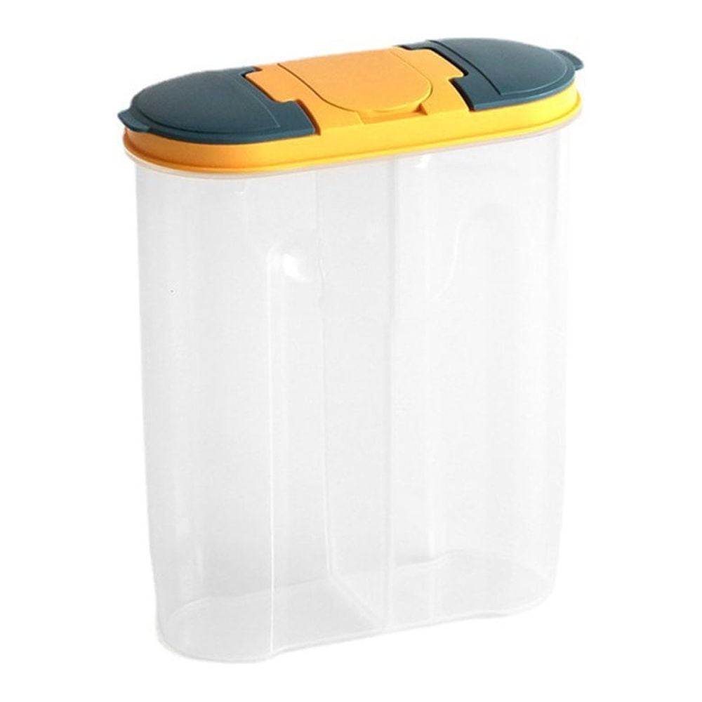 Cereal Storage Container with Lid with Small Partition Area for ...