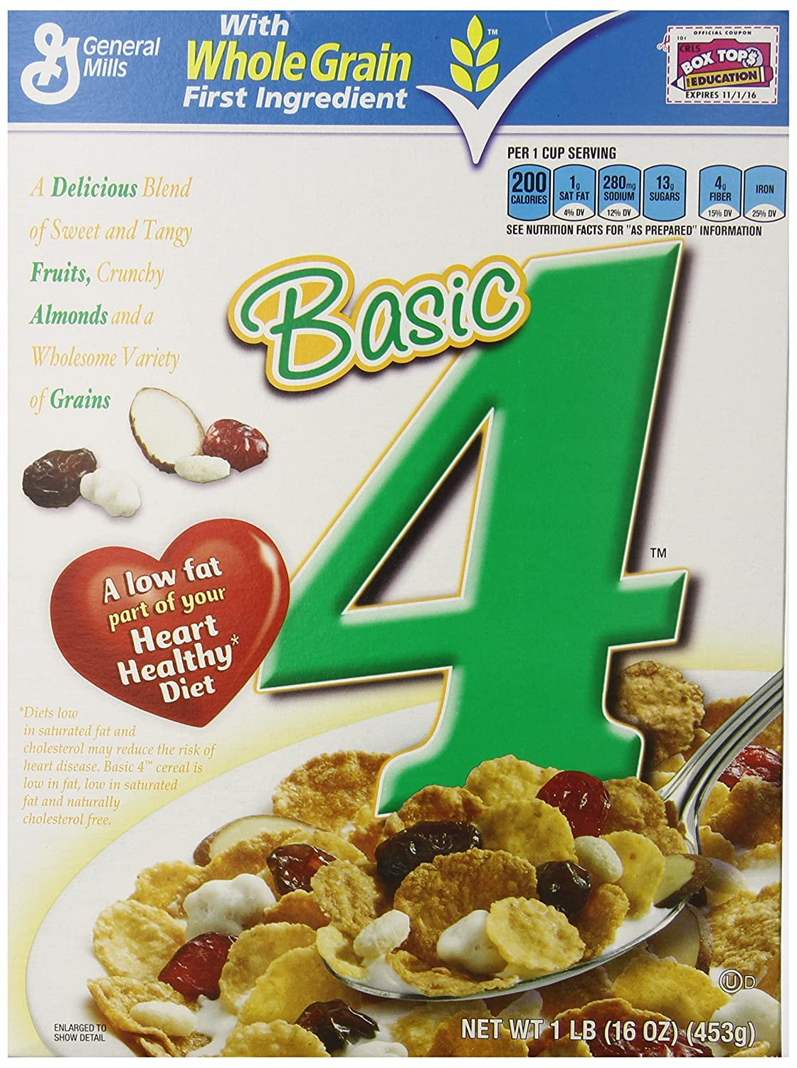 Cereals Basic 4 Cereal, 16 Ounce (Pack of 3) - Walmart.com