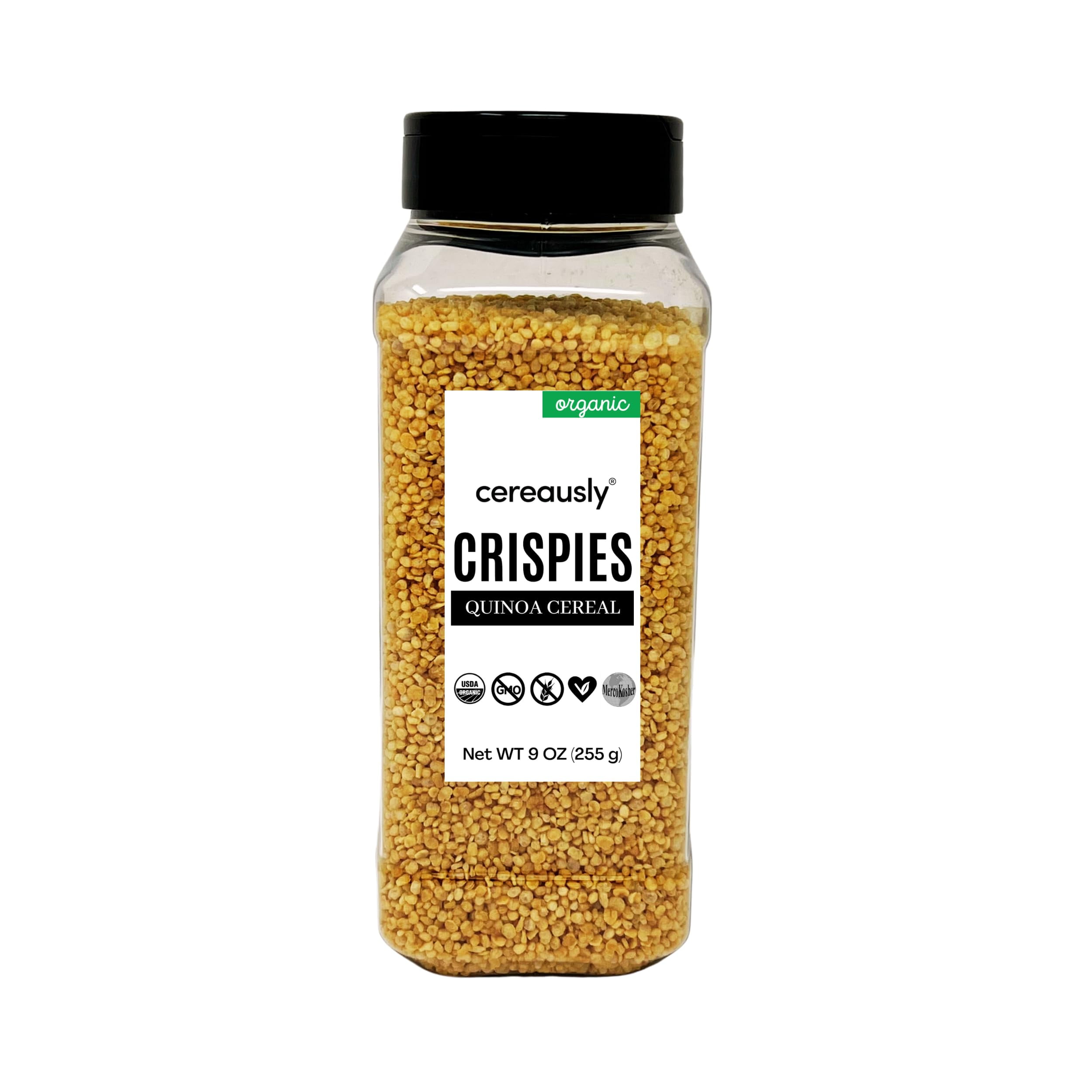 Cereausly Puffed Quinoa - STF9 Premium Quinoa Crispies Made with White ...