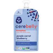 Cerebelly Organic Stage 2 Baby Food, Beet Carrot Blueberry, Coconut ...