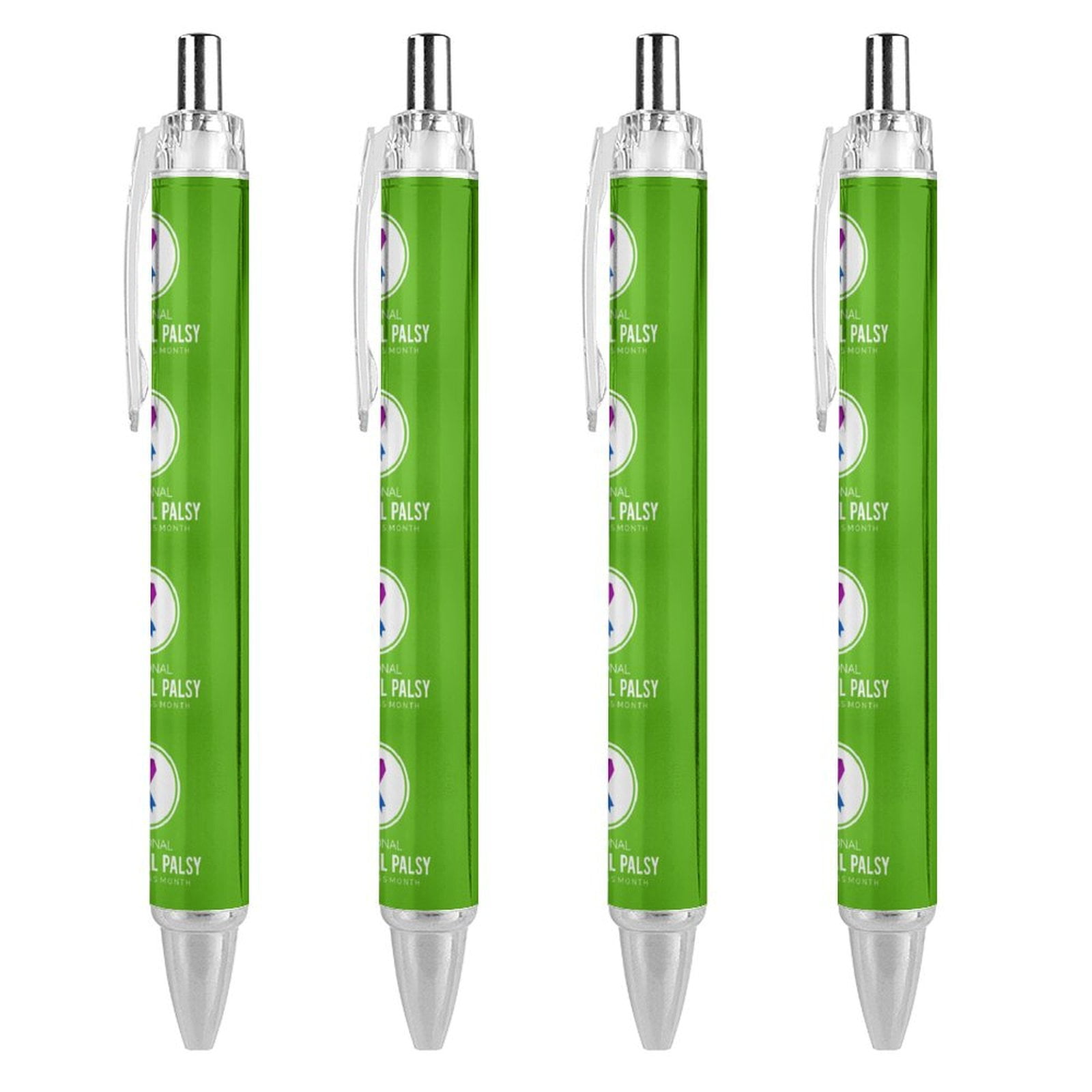 Cerebral Palsy Awareness Month Ballpoint Pen Retractable Pens Black ...