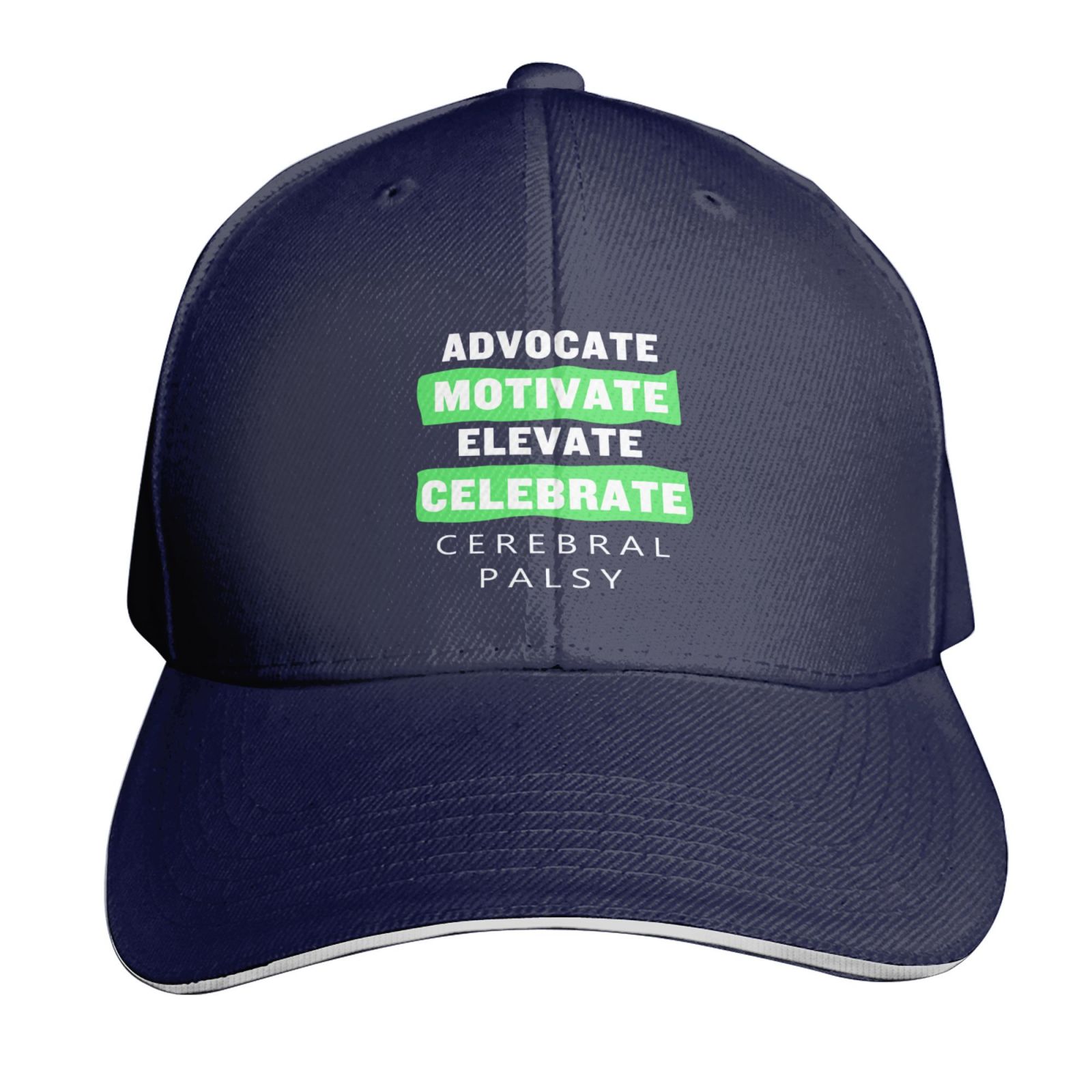 Cerebral Palsy Awareness Month Baseball Cap Dad Hat Adjustable Magic ...