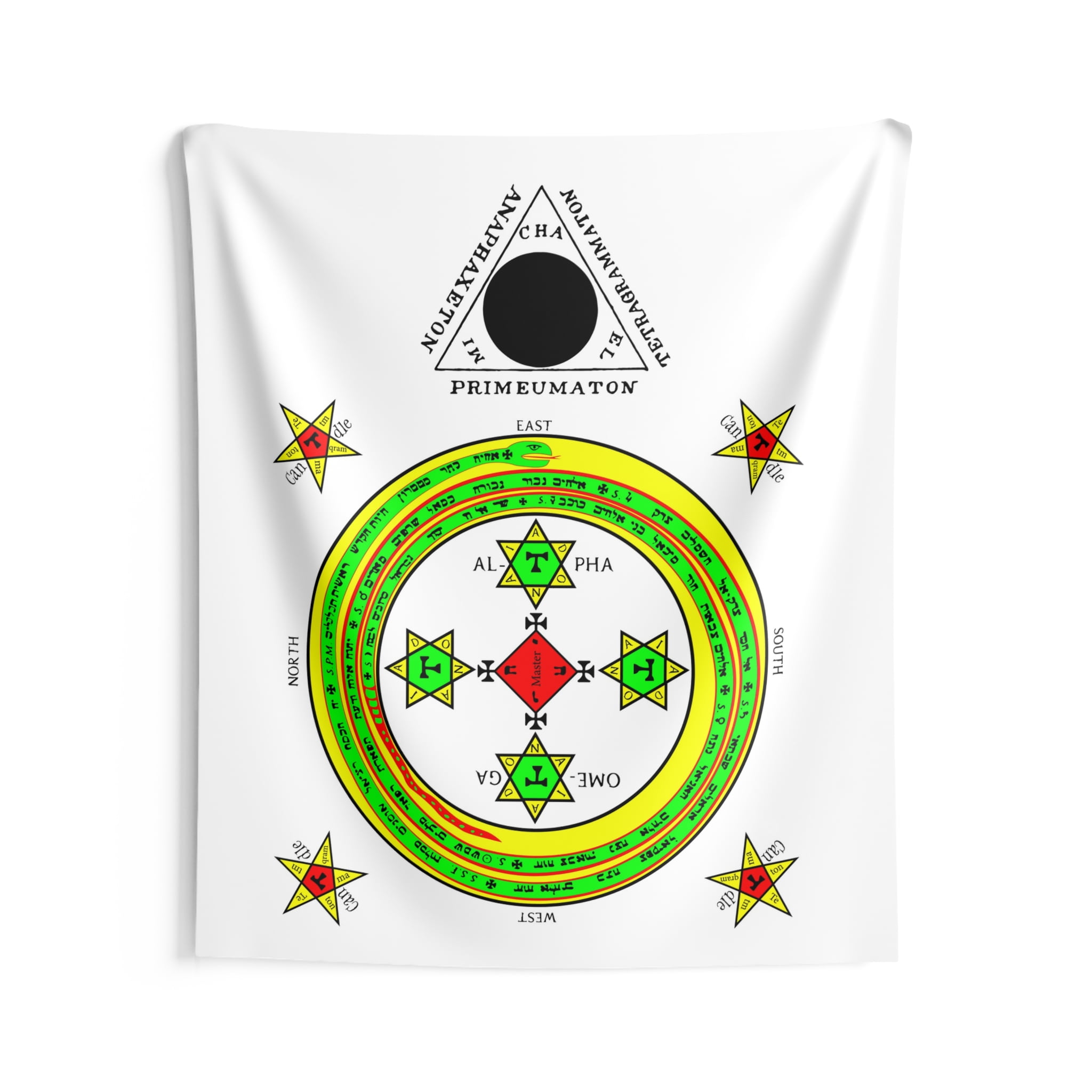 Ceremonial Magick Goetia Circle (68"×80") - Walmart.com