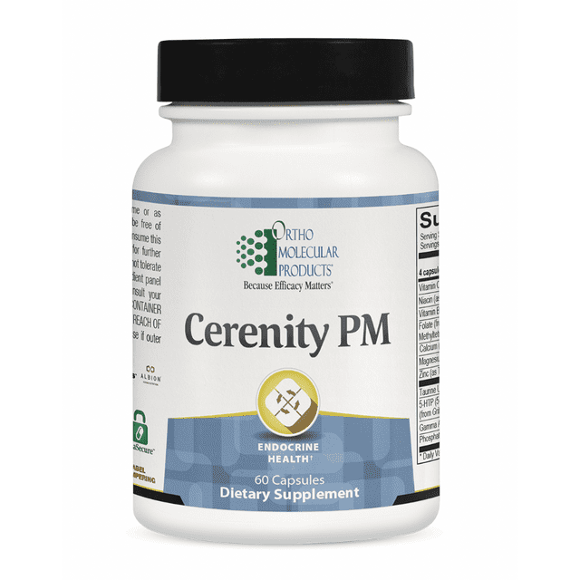 Cerenity PM capsules (60 ct) by Ortho Molecular Products - Walmart.com