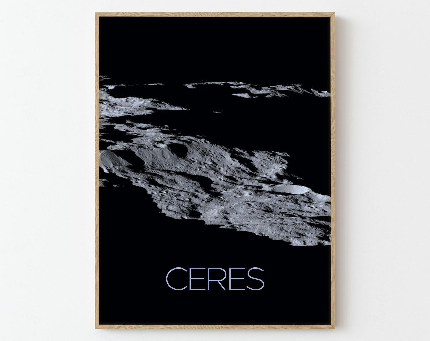 Ceres NASA Space Travel Poster Print | Stars Planets Universe Cosmos ...