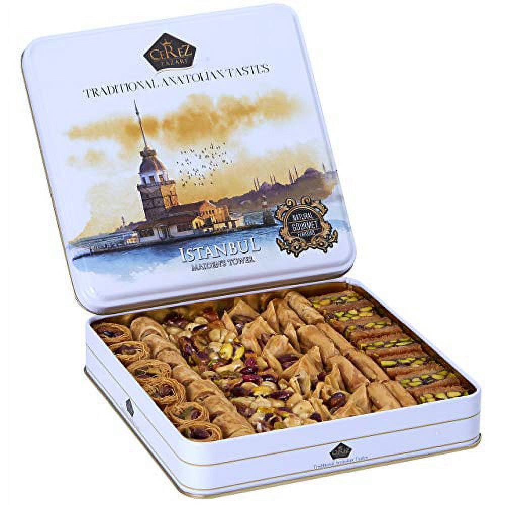 Cerez Pazari Baklava Pastry .. Gift Box Halal Snacks .. 1.32lbs â ...