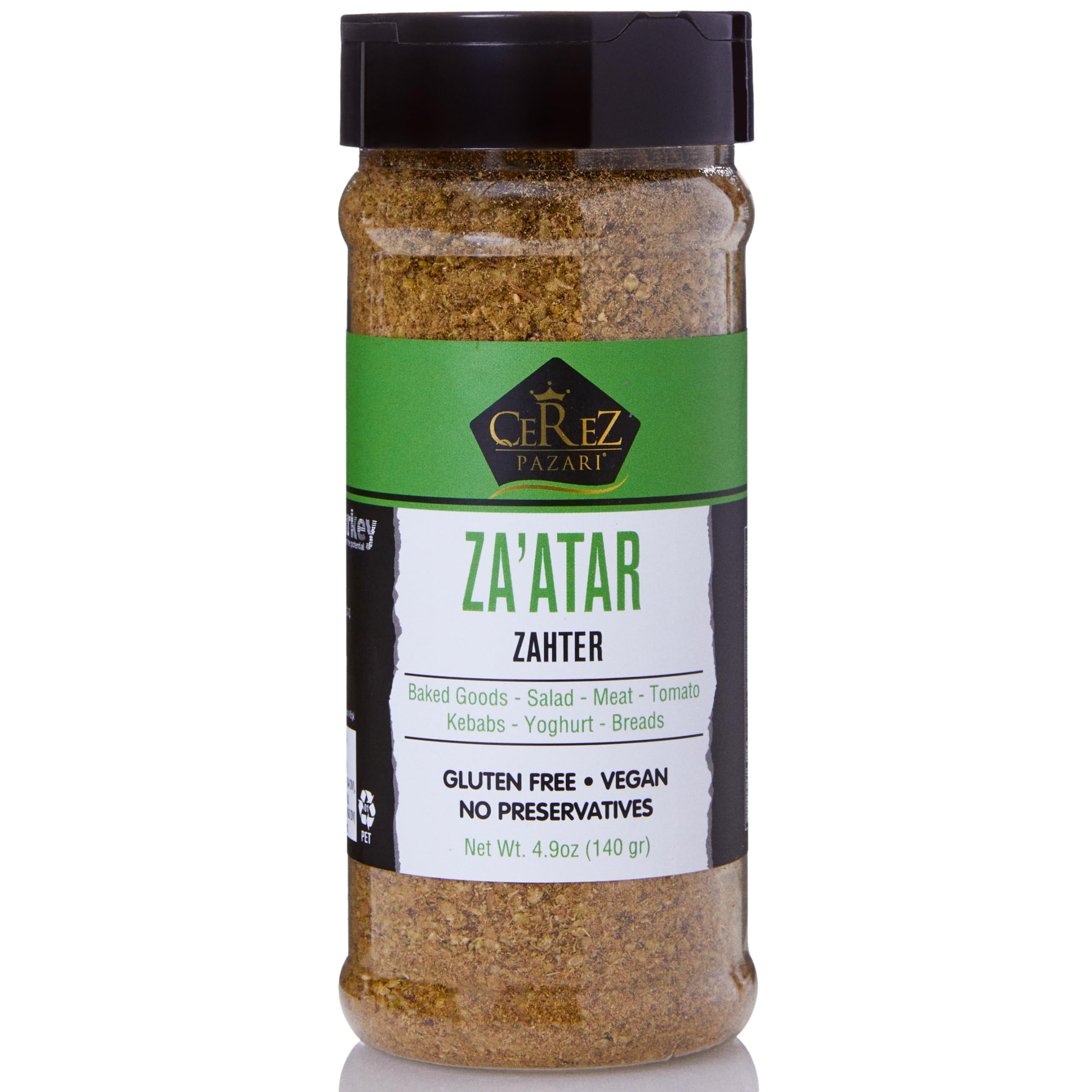 Cerez Pazari Zaatar Mediterranean XEF1 Seasoning, Premium Grade Zahtar ...