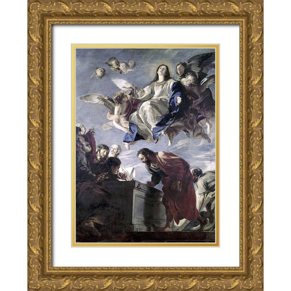 Cerezo, Mateo 14x18 Gold Ornate Wood Framed with Double Matting Museum Art Print Titled - The ...