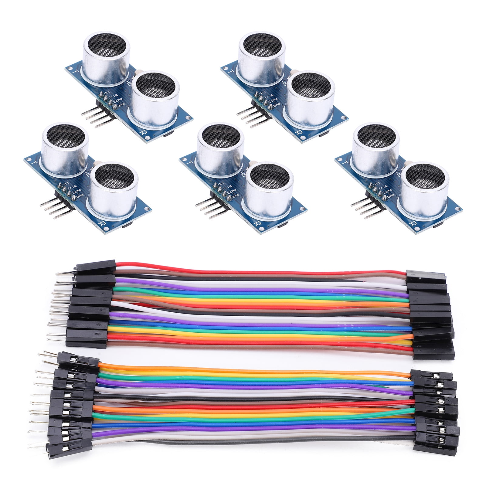 Cergrey Module,5Pcs Distance Measuring Module For +Male To Female Jump ...
