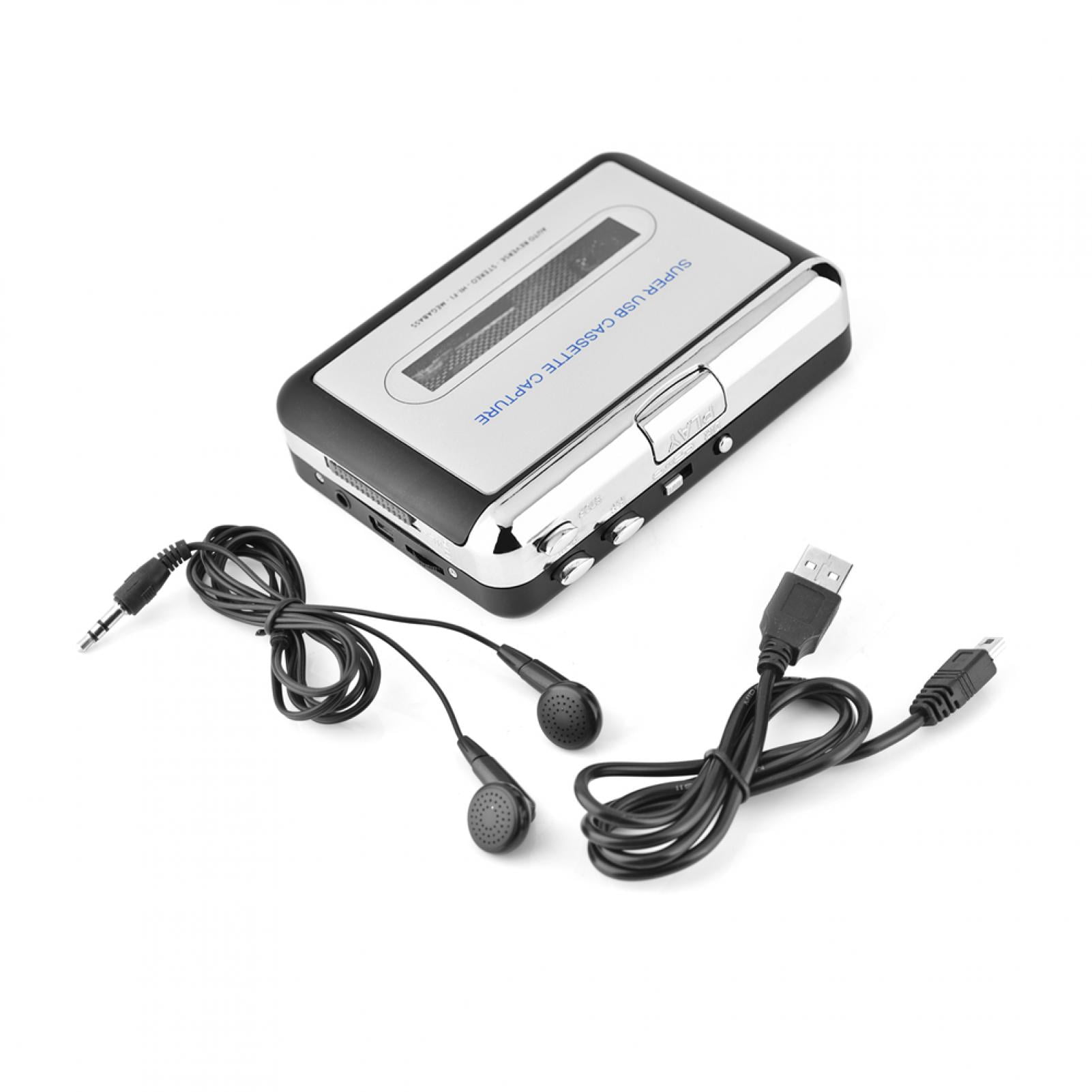 Cergrey Cassette Converter, Tape To Mp3 Music Player,USB Cassette Tape ...