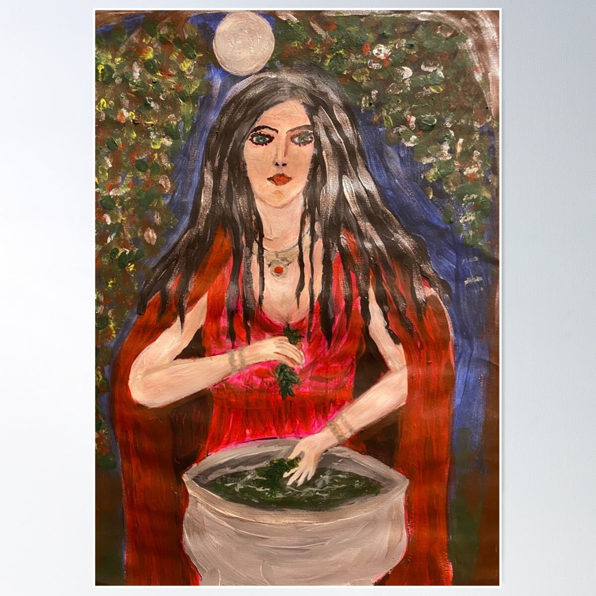 Ceridwen, Welsh Goddess Of Transformation And Inspiration Poster Wall ...