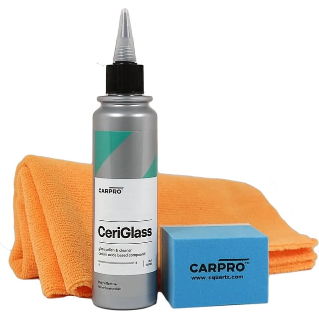CARPRO CeriGlass Glass Polish 150mL (5oz) Kit – Automotive Glass ...