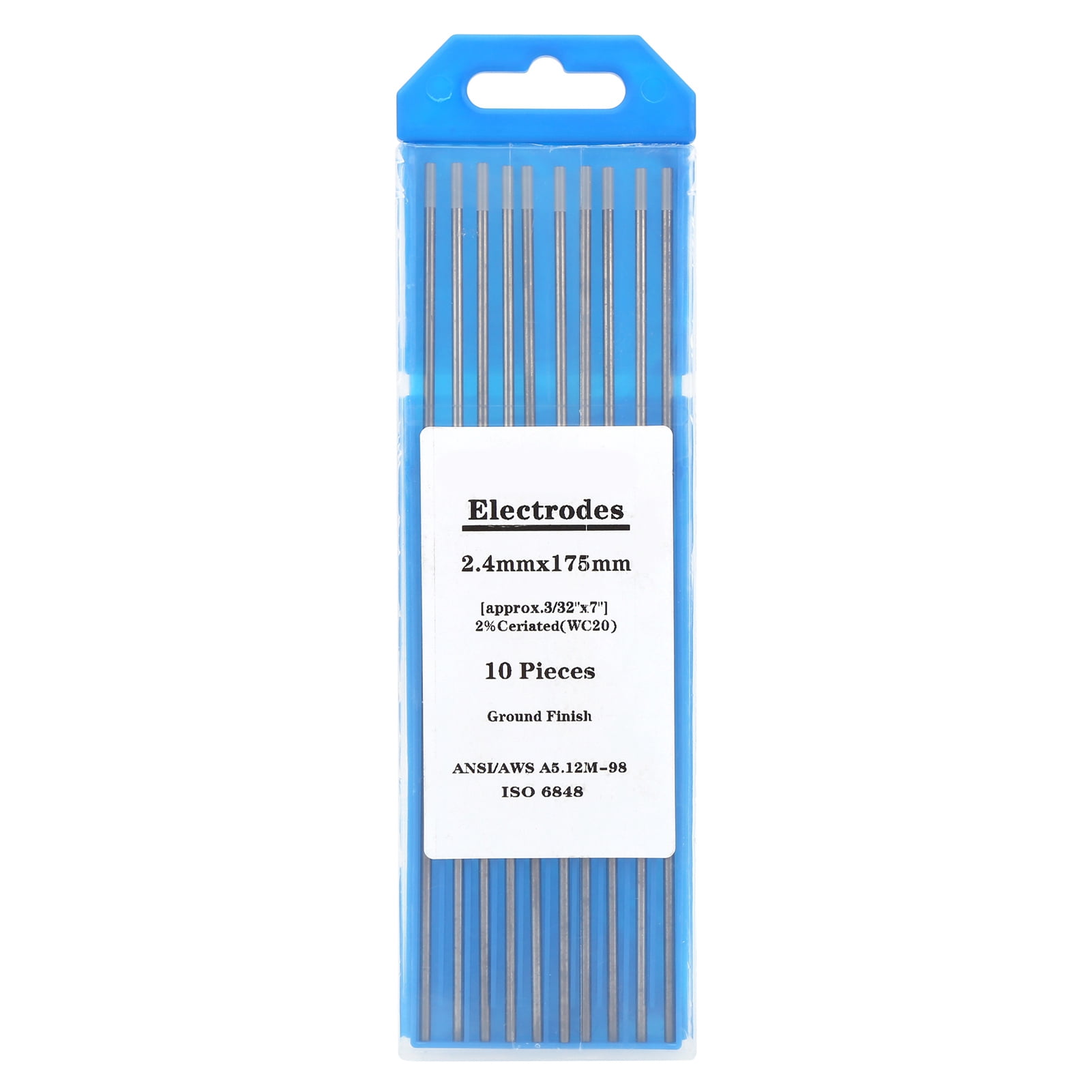 Cerium Tungsten Electrodes Needle TIG Welding Argon Arc Grey Head WC20 ...