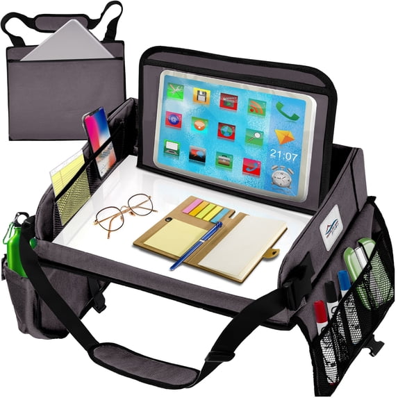 Cerizona Travel Lap Desk - Travel Tray, Portable Lap Desk for Car ...