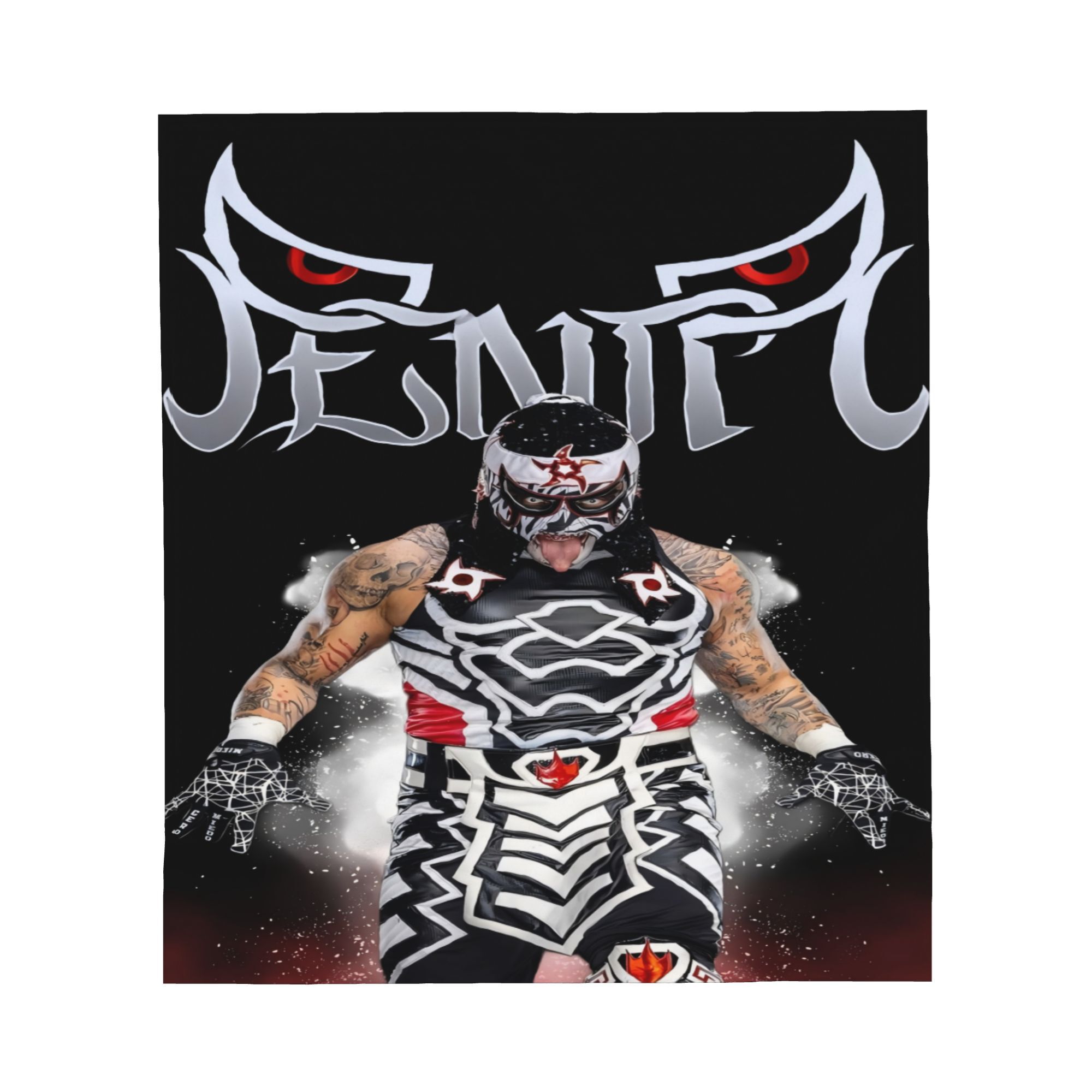 Cero Miedo Penta Lucha Libre Wrestling Blanket Premium Flannel Cloud ...