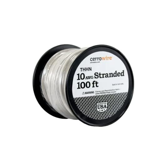 Cerro Wire 10 AWG 100' Stranded THHN Wire - Walmart.com