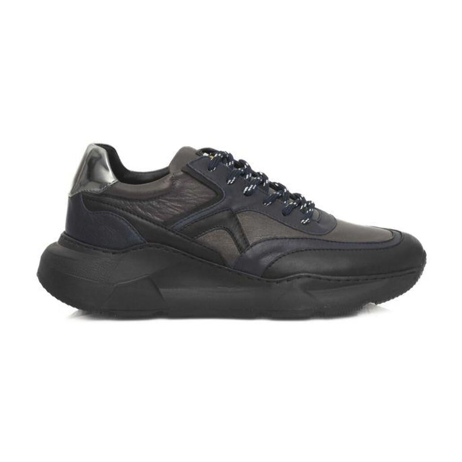 Cerruti 1881 Blue Leather Men Sneaker - Walmart.com