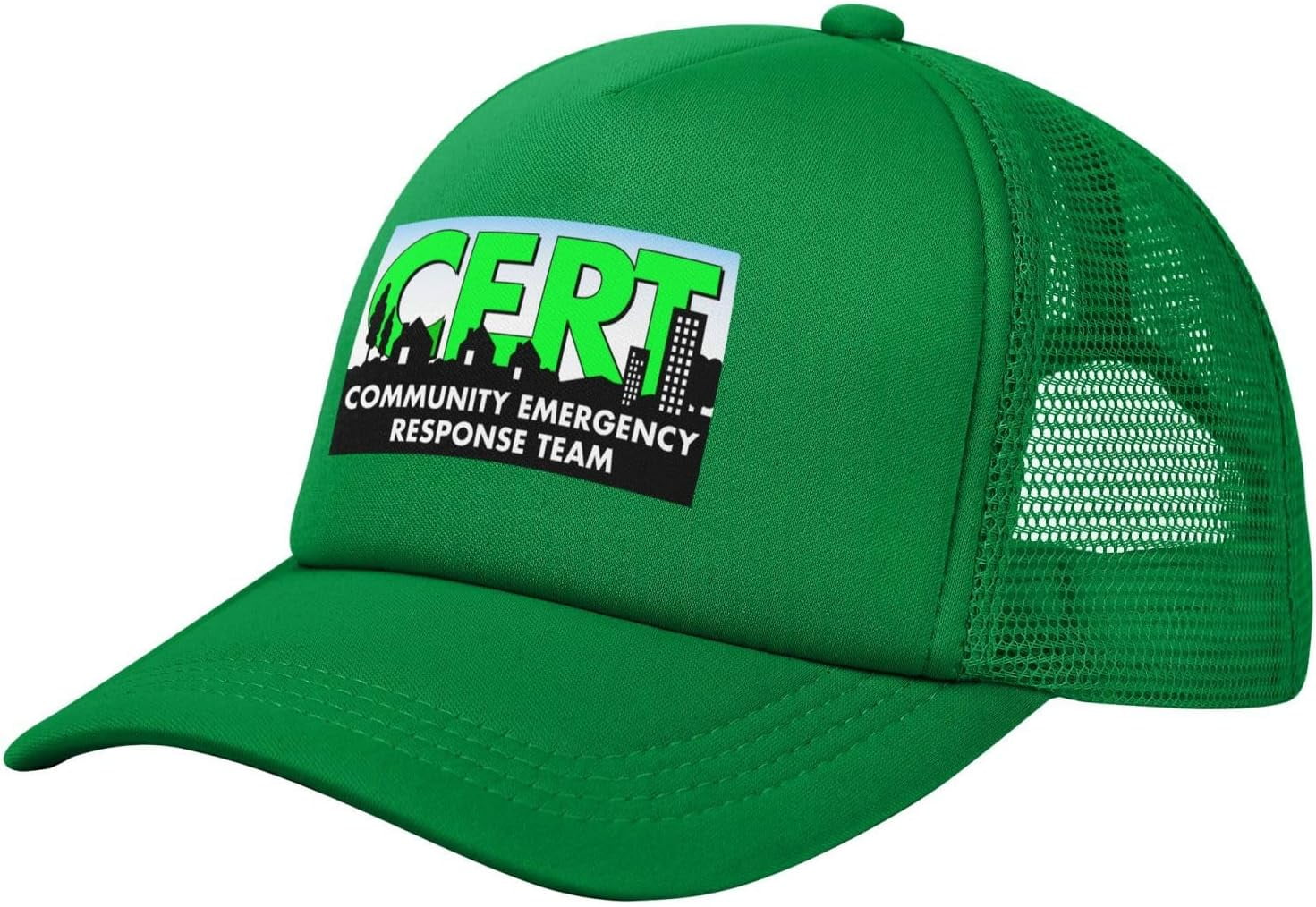 Cert Community Emergency Response Team Baseball Cap Canvas Mesh-Back ...