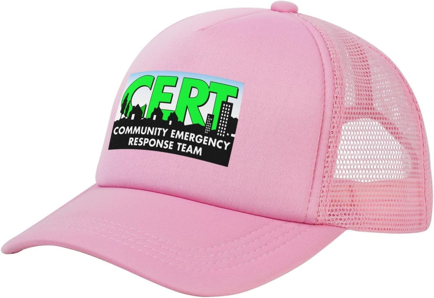 Cert Community Emergency Response Team Baseball Cap Canvas Mesh-Back ...