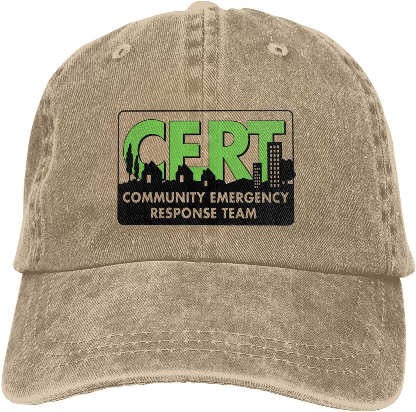 Cert Community Emergency Response Team Baseball Cap Vintage Washed ...