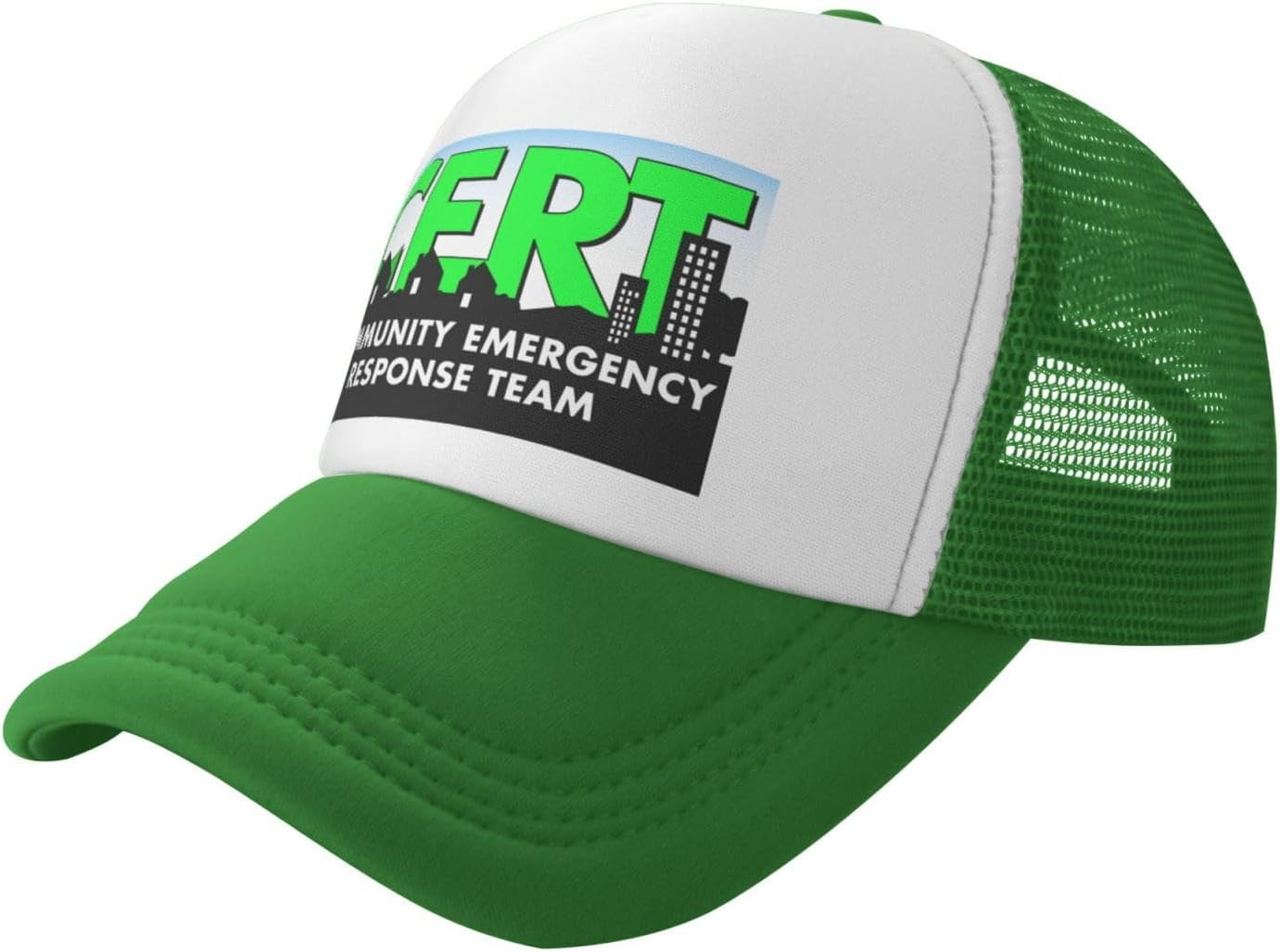 Cert Community Emergency Response Team Casual Baseball Cap Mesh Sports ...