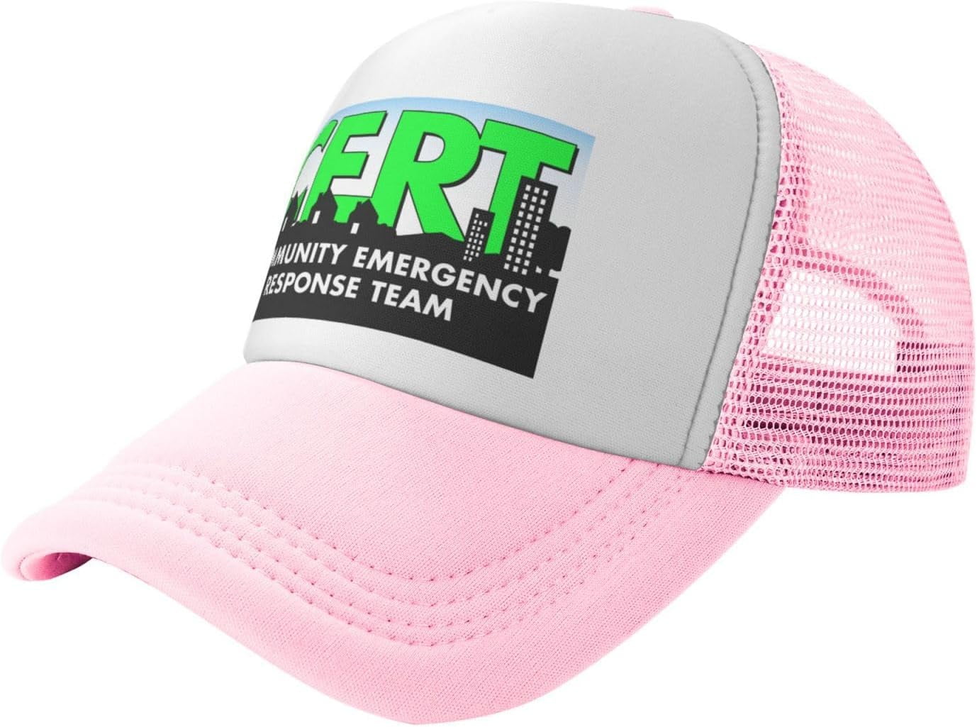 Cert Community Emergency Response Team Casual Baseball Cap Mesh Sports ...