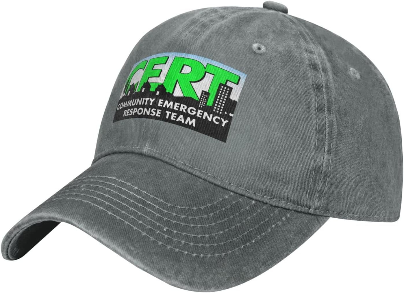 Cert Community Emergency Response Team Cowboy Baseball Cap Trucker Hat ...