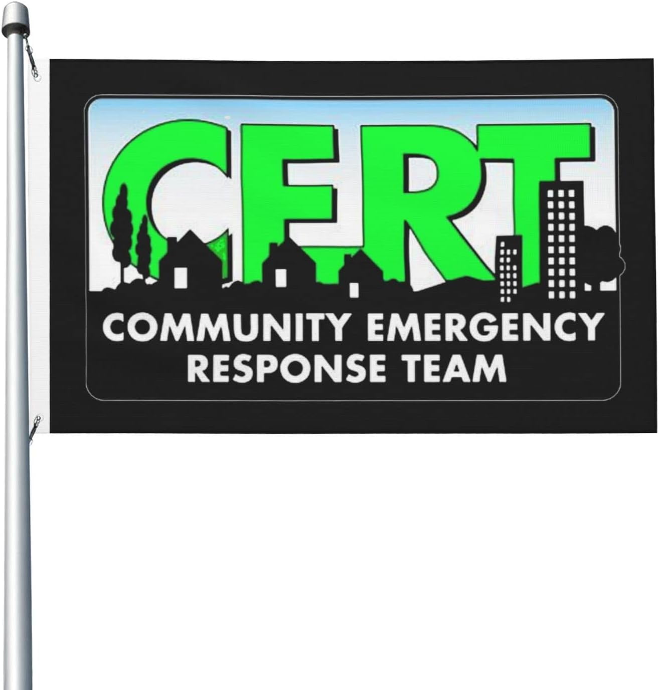 Cert Community Emergency Response Team Flag 3x5 Ft Outdoor Decoration ...