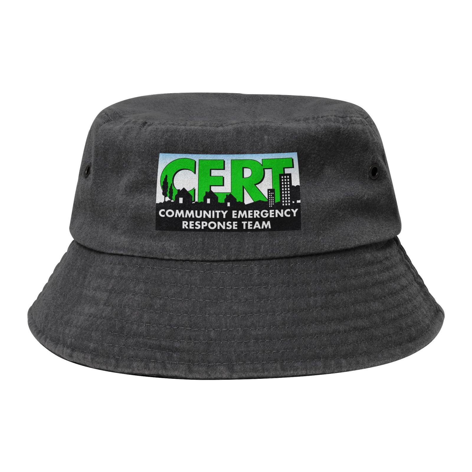 Cert Community Emergency Response Team Summer Bucket Hat Fishing Hat ...