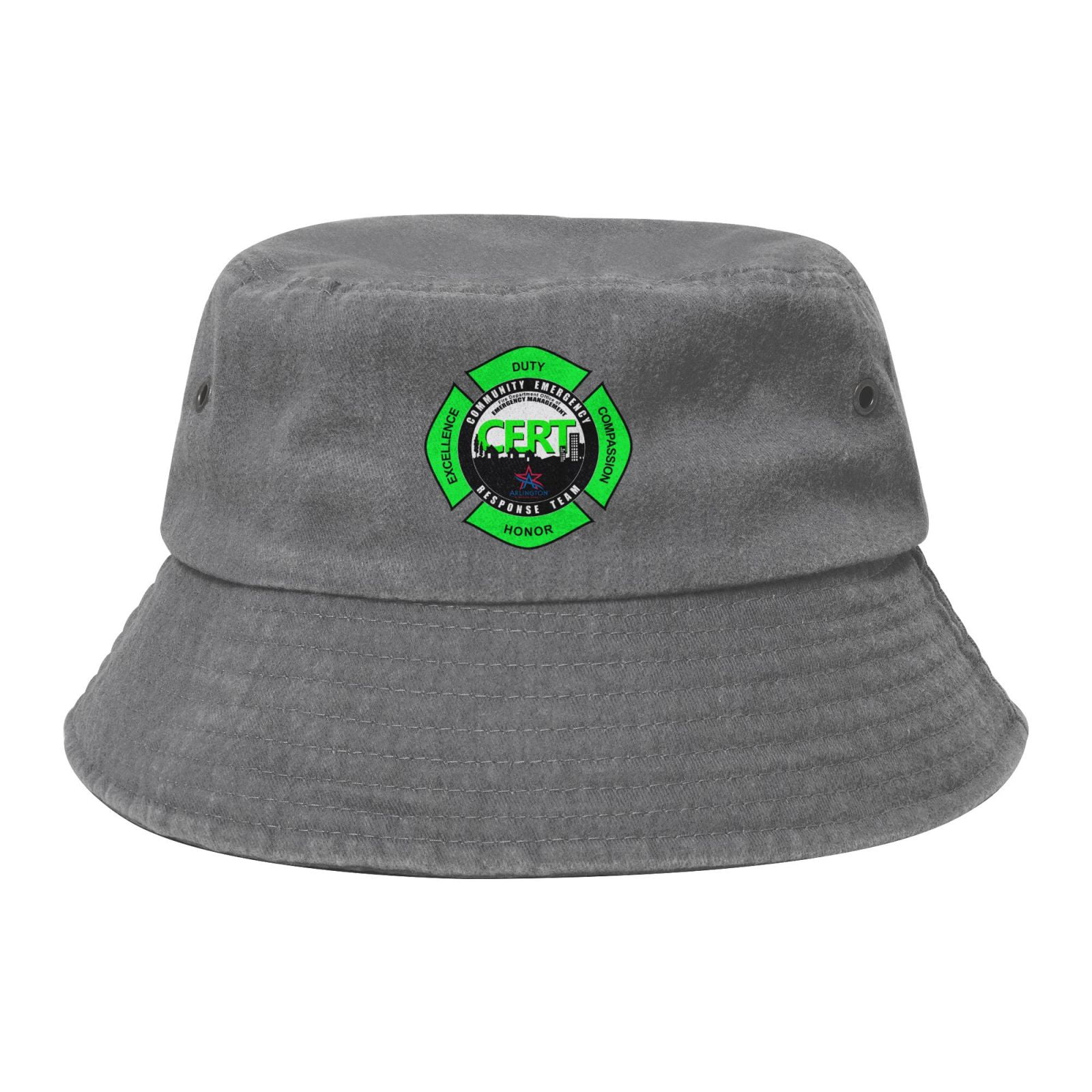 Cert Community Emergency Response Team Summer Bucket Hat Fishing Hat ...