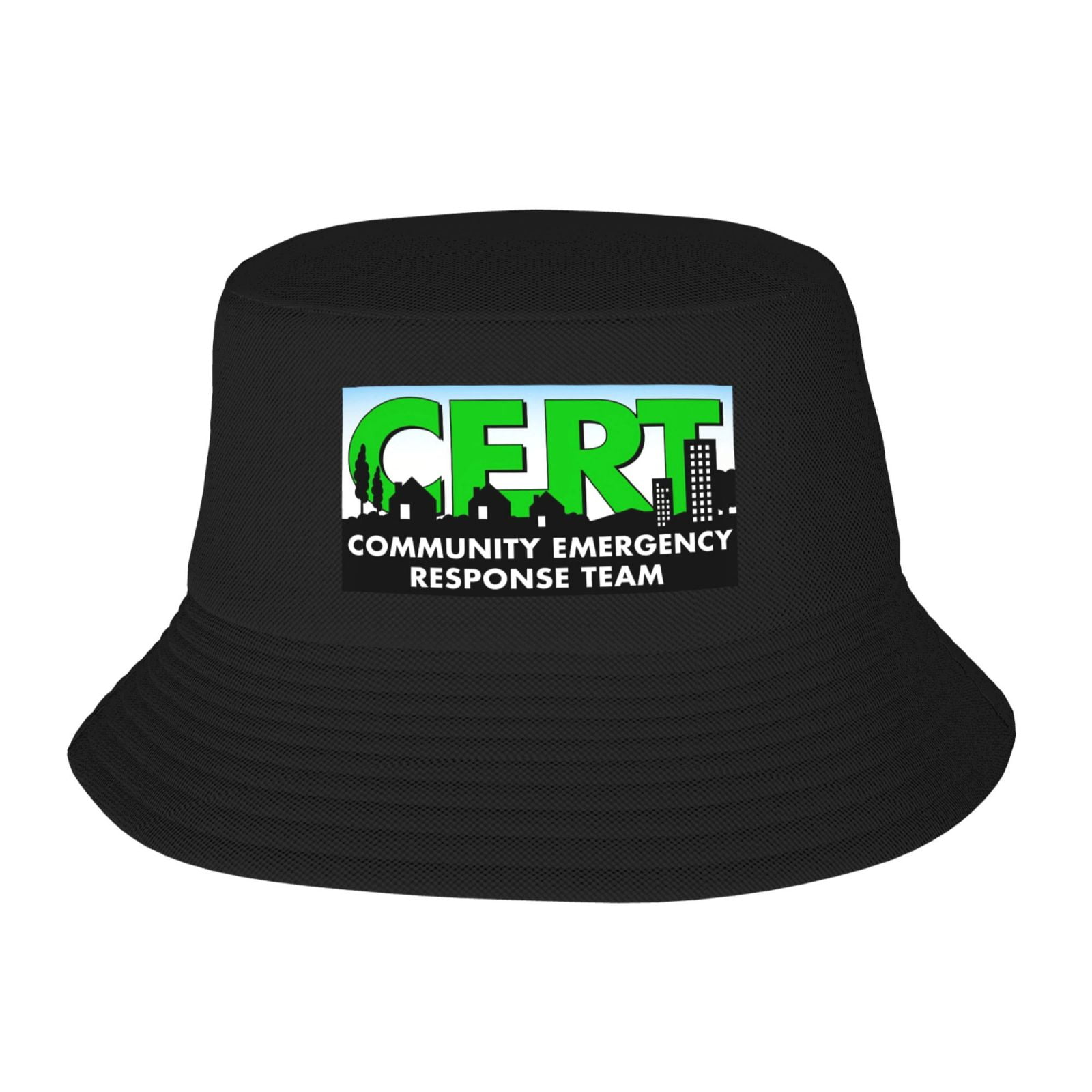 Cert Community Emergency Response Team Summer Bucket Hat Fishing Hat ...