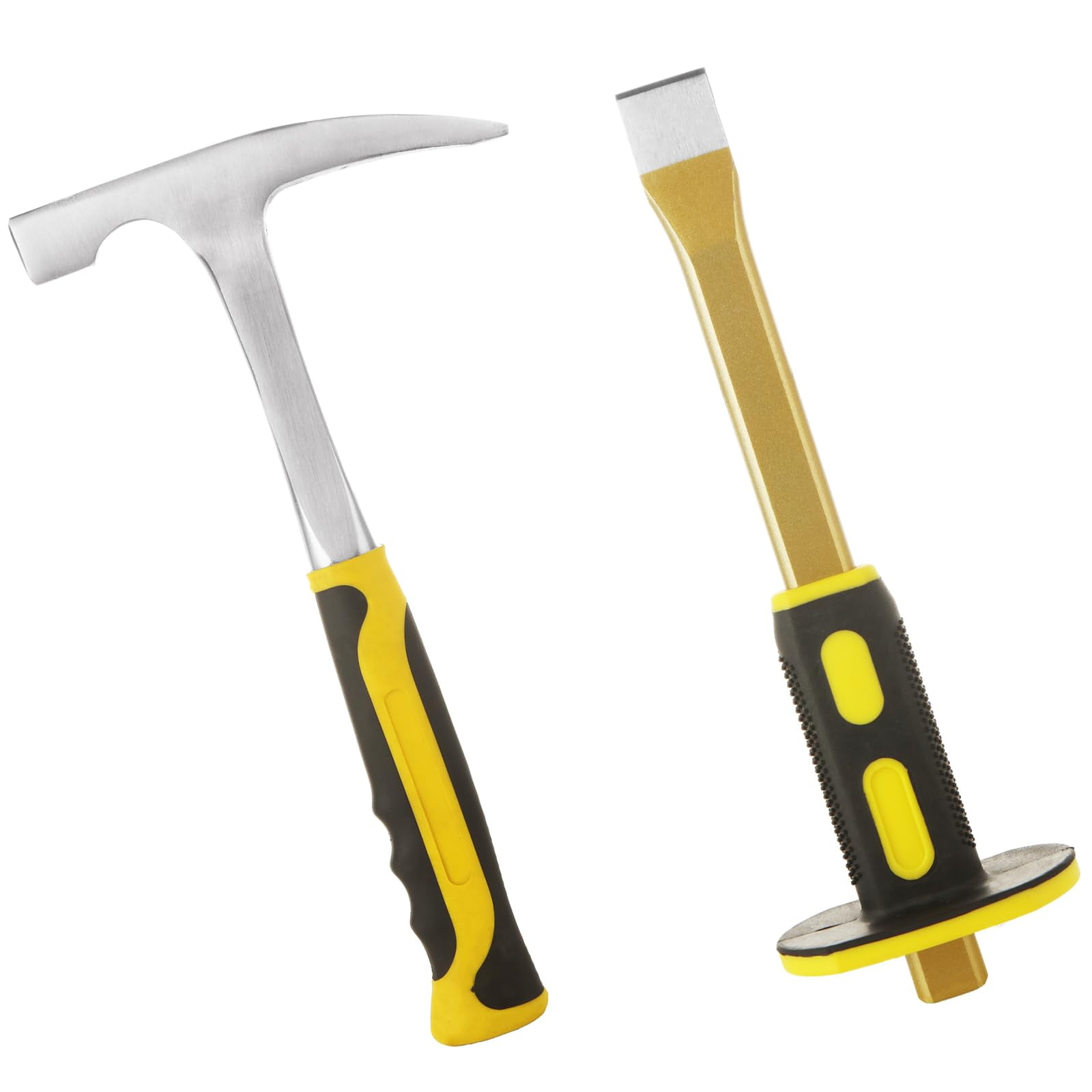 CertBuy 2 Pack Geology Rock Pick Hammer Kit, Geology Rock Hammer and ...