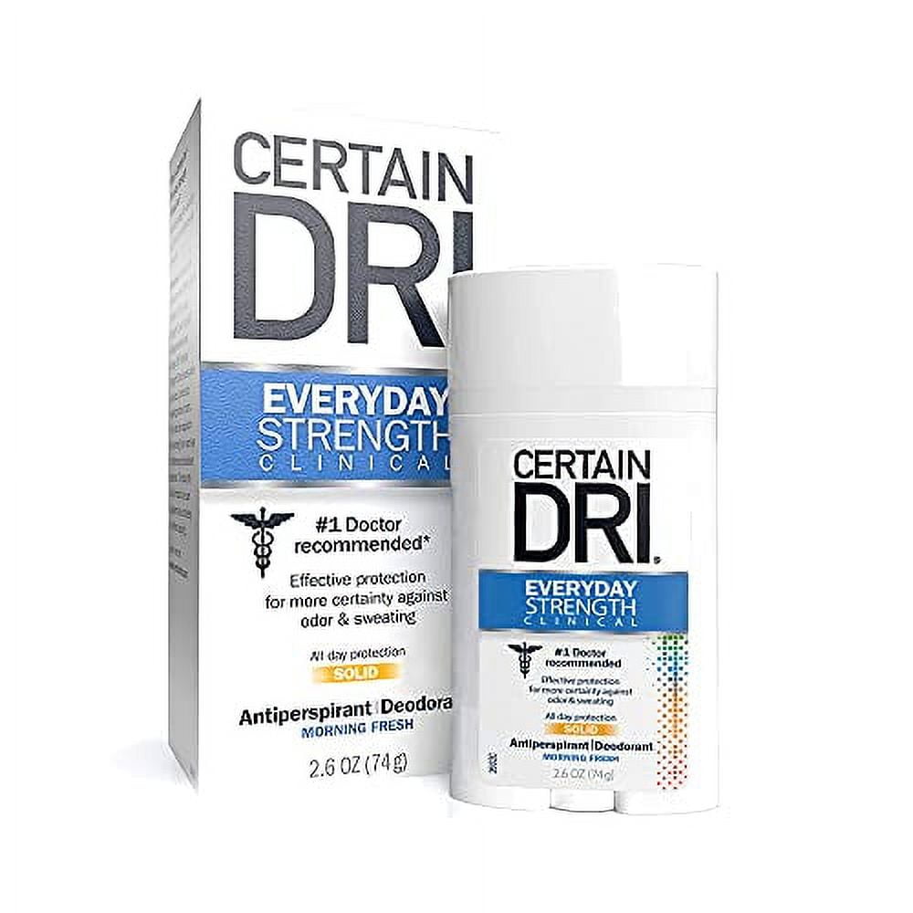 Certain Dri A.m Solid Antiperspirant/Deodorant 2.6 Oz (2 Pack ...