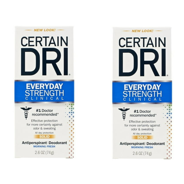Certain Dri Antiperspirant Deodorant Stick 2-Pack, Underarm Sweat ...