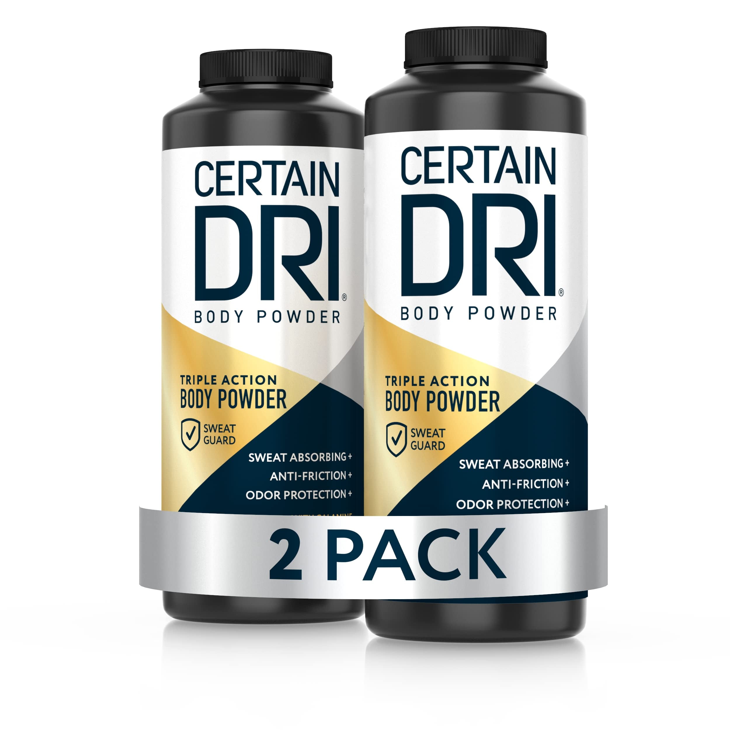 Certain Dri Body Powder, Anti Chafing and Anti Itch Talc Free ...