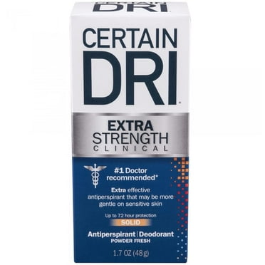 Certain Dri Clinical Strength Antiperspirant Roll-On 1.2 Oz - Extra ...