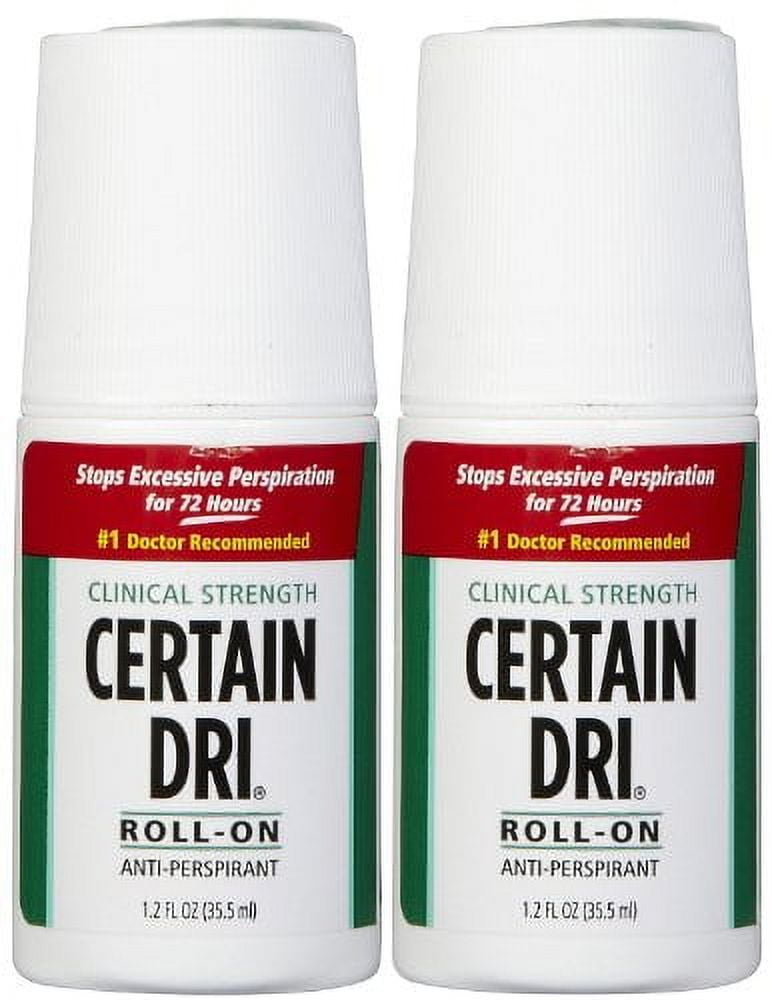 Certain Dri Prescription Strength Clinical Antiperspirant (Pack of 2 ...