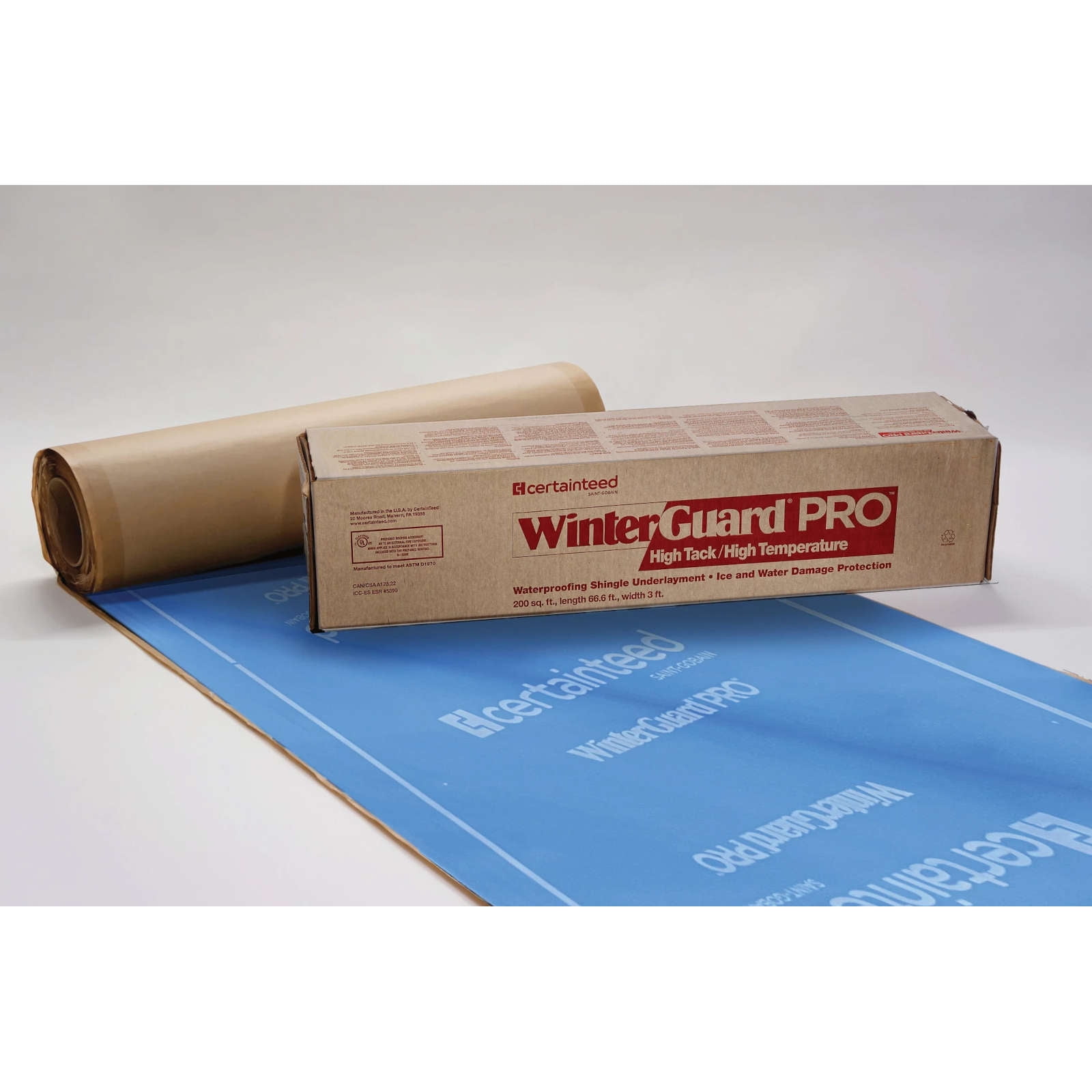 CertainTeed WinterGuard Pro HT Waterproofing Underlayment - Walmart.com