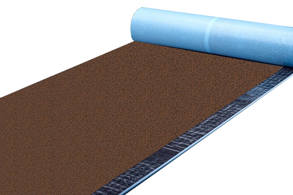 Certainteed Flintlastic Peel & Stick Cap Roofing Membrane - Burnt ...