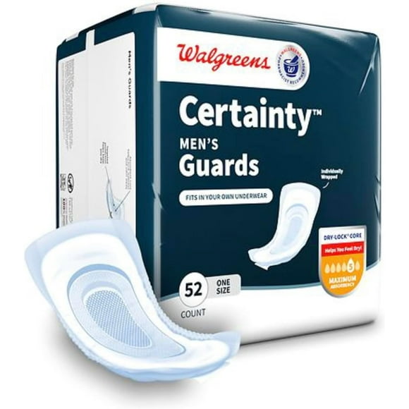 Incontinence Guards for Men in Incontinence - Walmart.com
