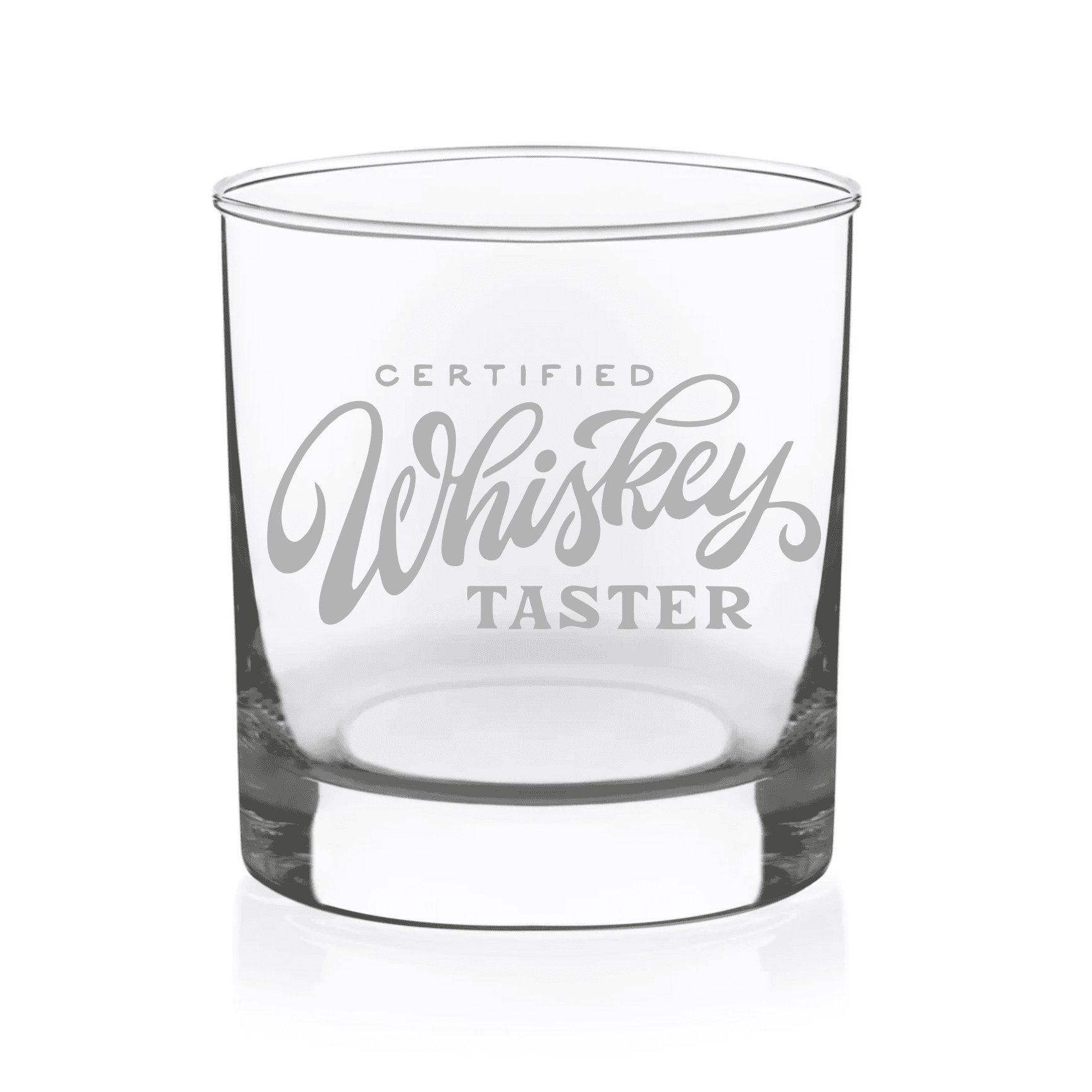 Certifed whiskey taster etched whiskey glass, 11 oz. - Walmart.com