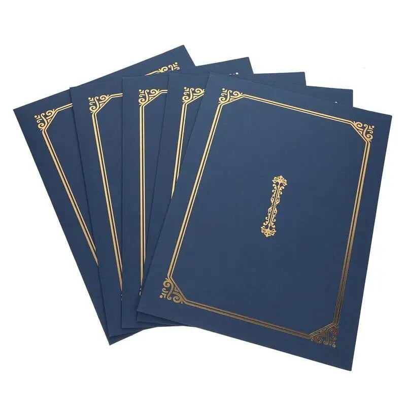 Certificate Diploma Holder Cover Document Paper Covers Holders Black ...