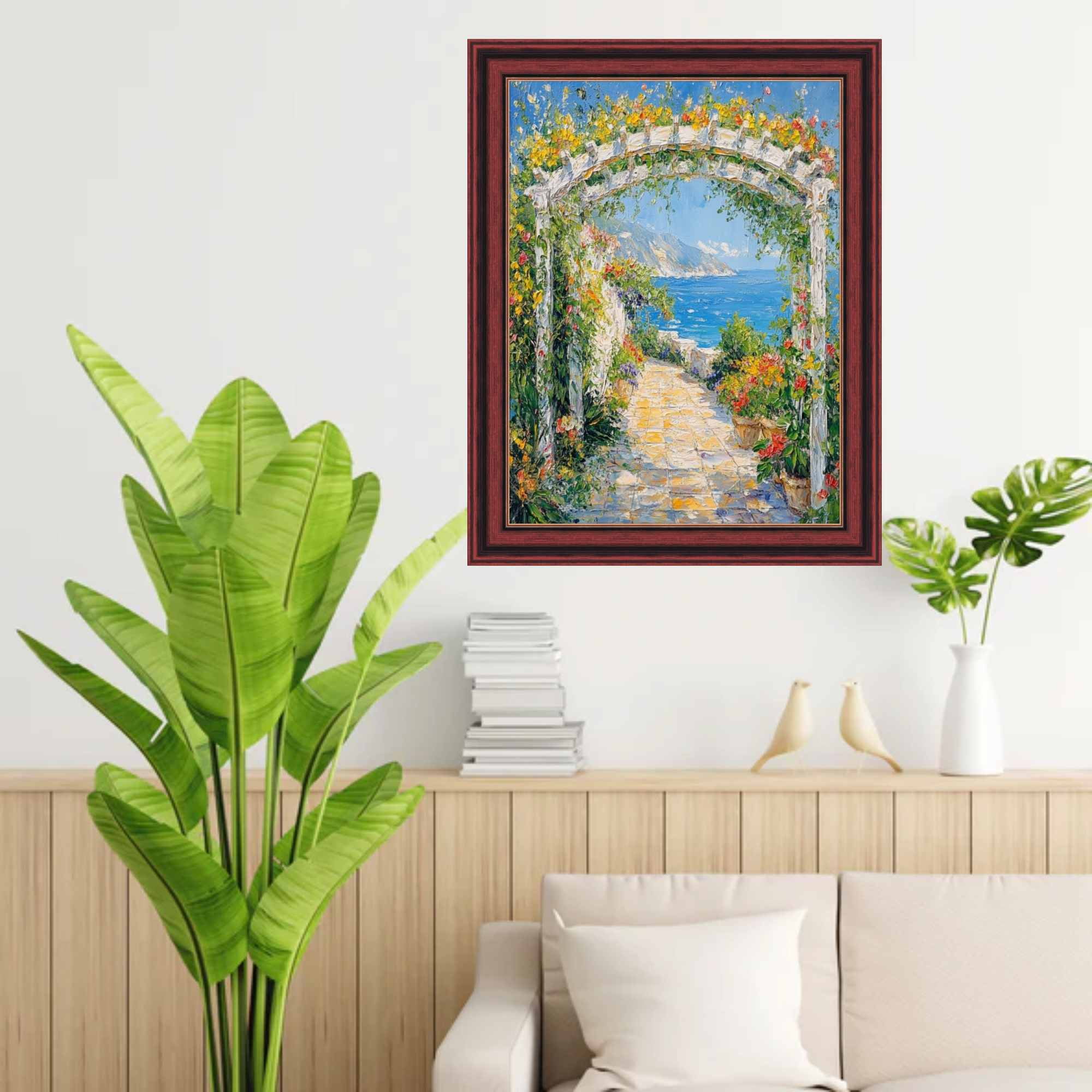 Certificate Gloss Cherry Wood Gold Lip Picture Frame 30x36 frame ...