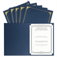Certificate Holders, 25 Packs Diploma Holders, Certificate Covers with Gold Foil Border for ...