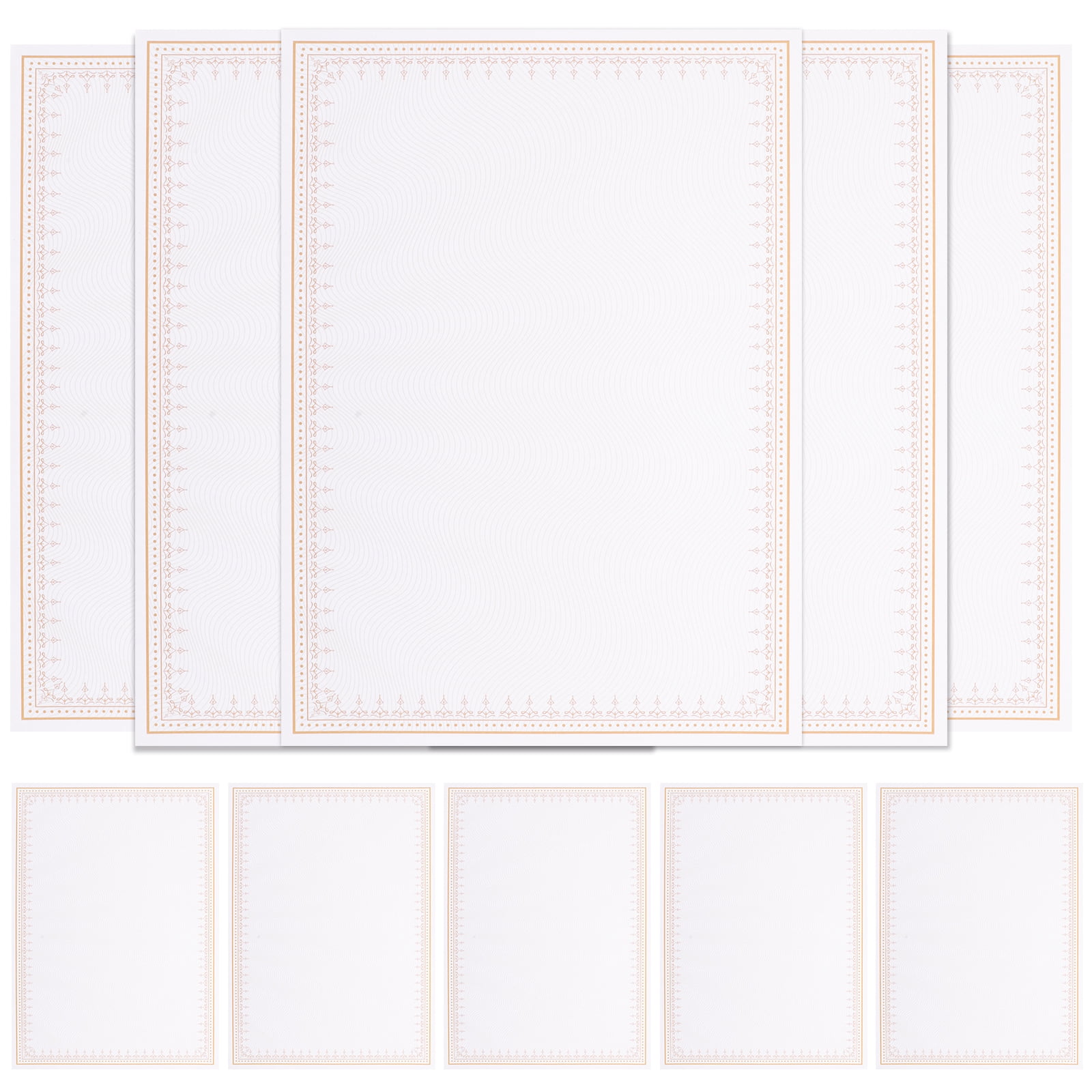 Certificate Inner Page Advanced Printable Award Paper Graduation A4 Diploma 10 Pcs - Walmart.com